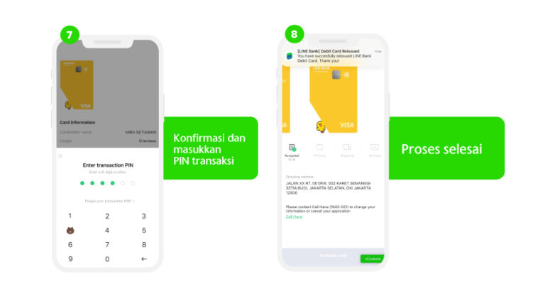 Cara Cepat Mengajukan Kembali (Re-Issuance) Debit Card LINE Bank by ...