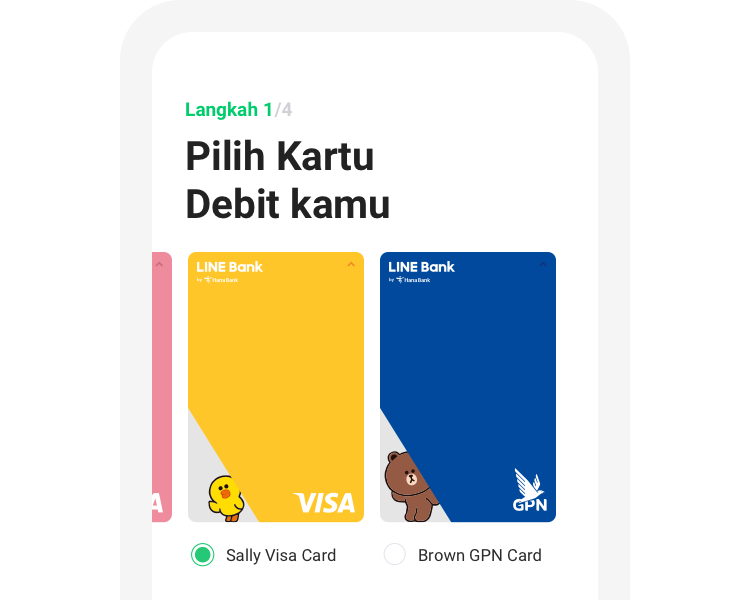 Kartu Debit - LINE Bank